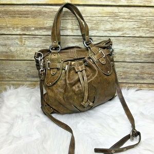 Renato Minelli | Bags | Renato Minelli Distressed Olive Green Leather ...